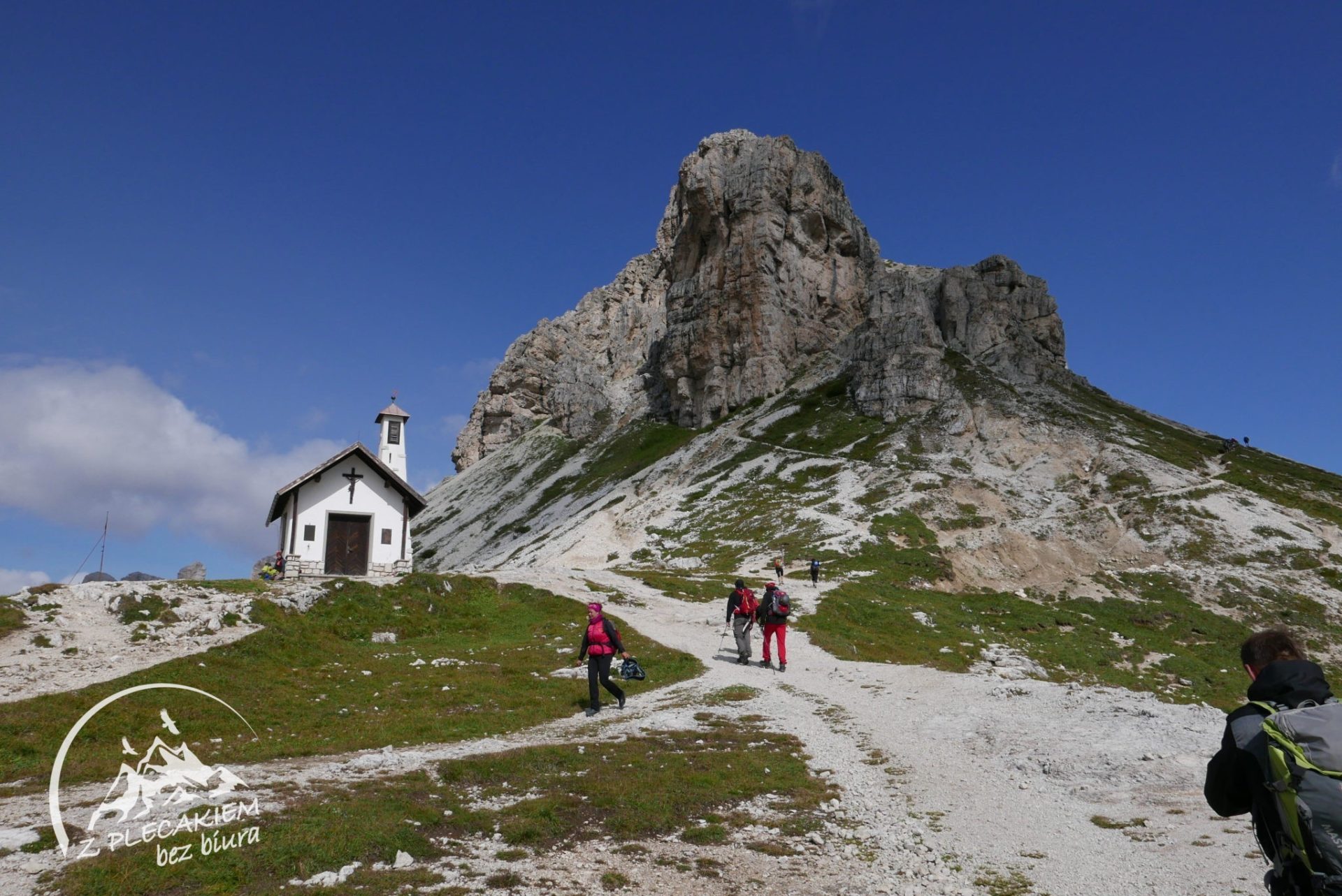Dolomity Ferrata Delle Scalatte i Giovani Barbara - Z plecakiem bez biura
